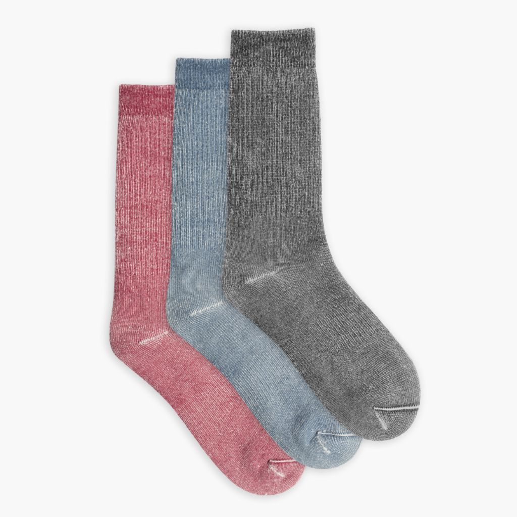 Men's Wool Cabin Boot Sock - 3-Pack - Thursday
