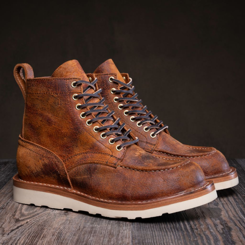 Men's Builder Boot In Coach Rambler Leather - Thursday
