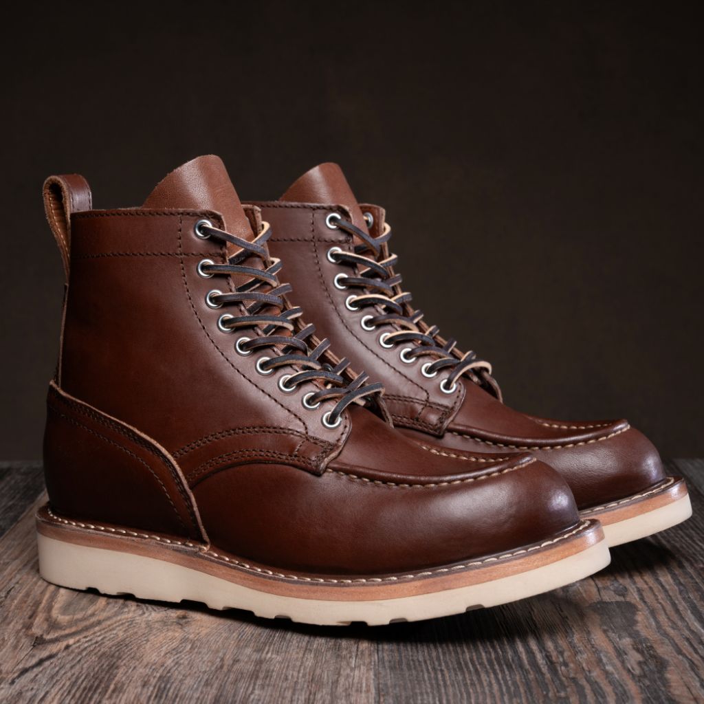 Men's Builder Boot In Noce Minerva Leather - Thursday
