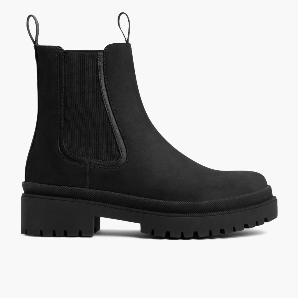 Women's Legend Platform Chelsea Boot In Black Matte - Thursday