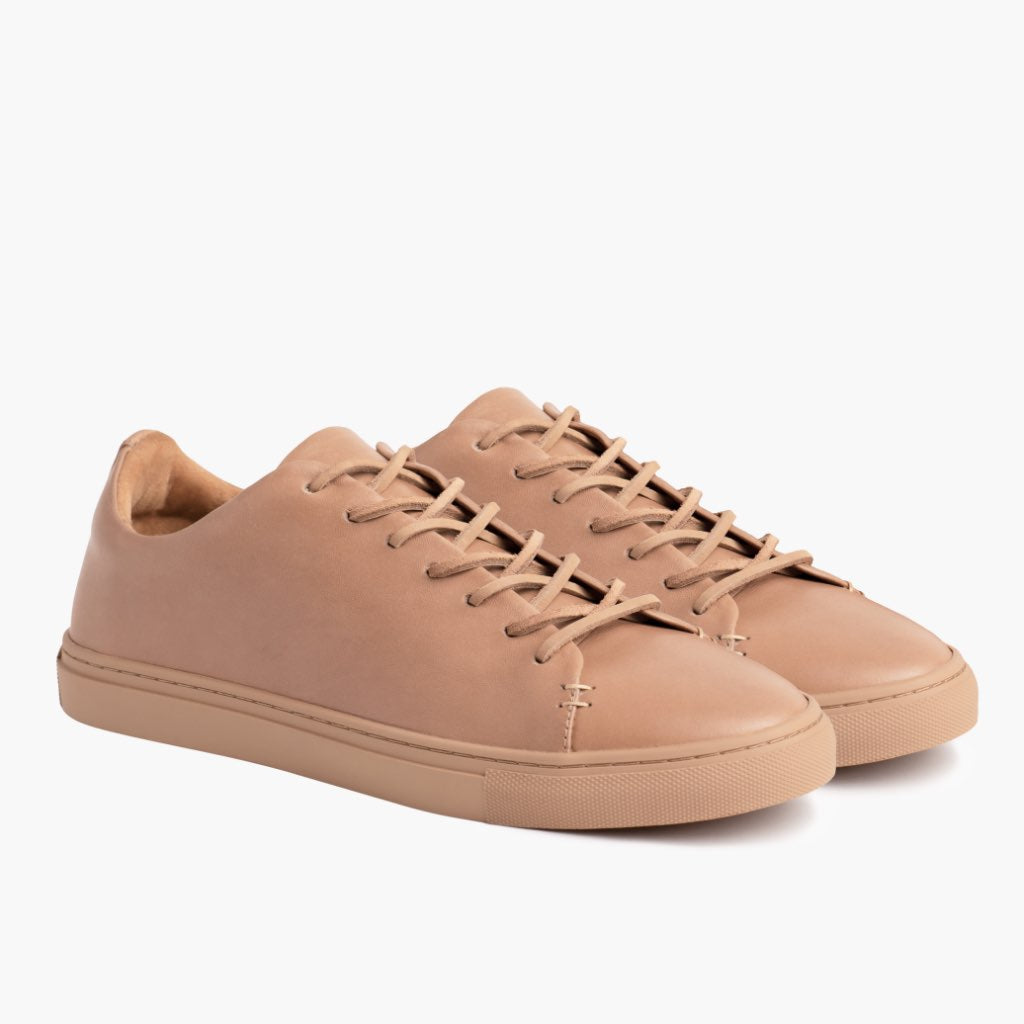 Men's Leather Premier Low Top In Natural Vachetta Leather - Thursday