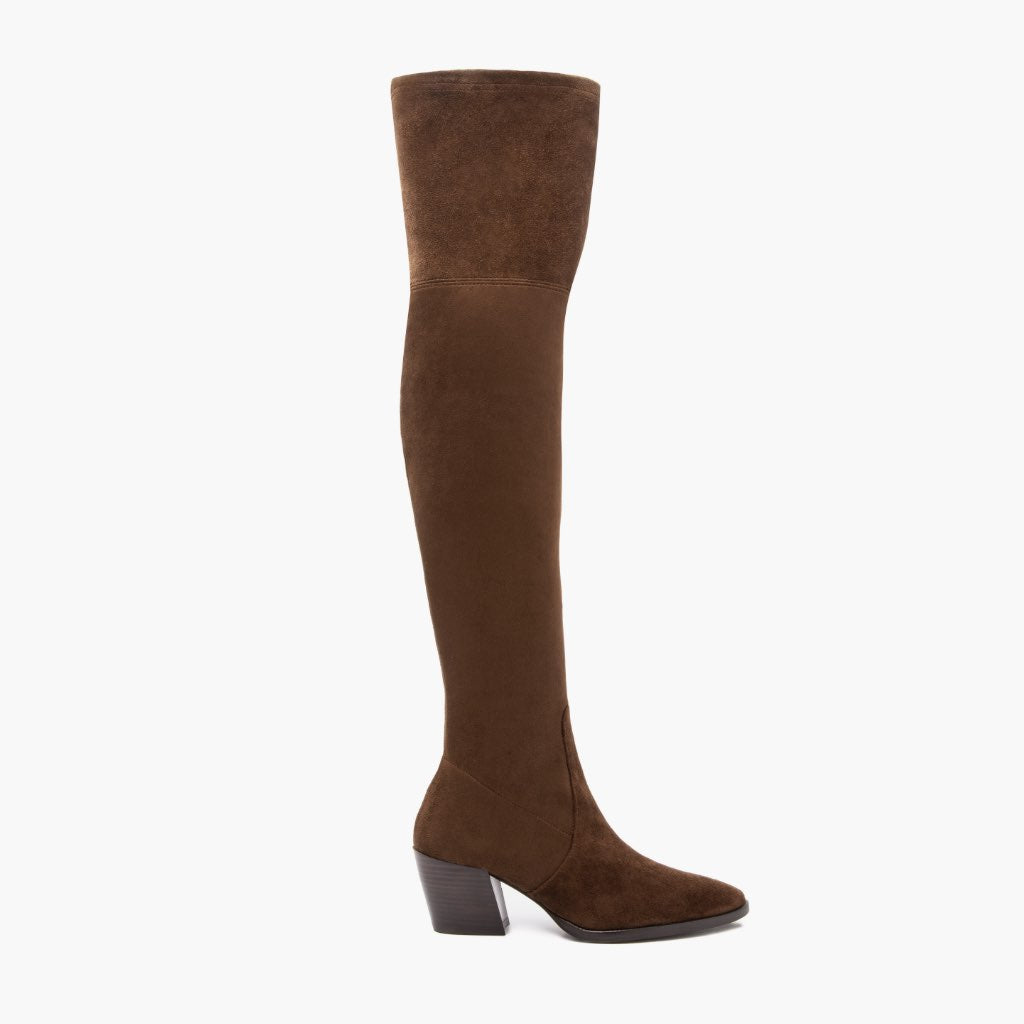 Women's Tempest Over-the-Knee Boot In Espresso - Thursday Boot Company