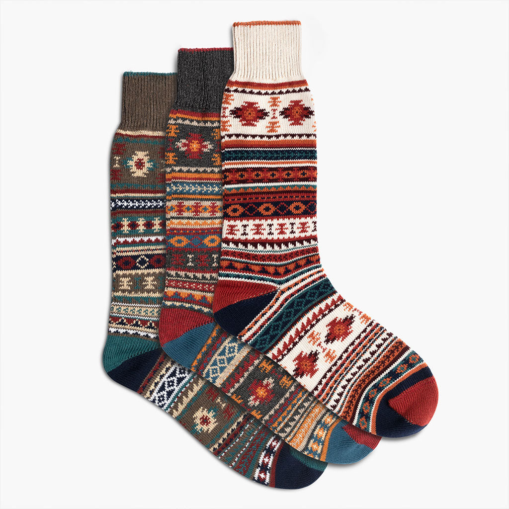 Men's Sodello Southern Sun Sock 3-Pack - Thursday Boot Company